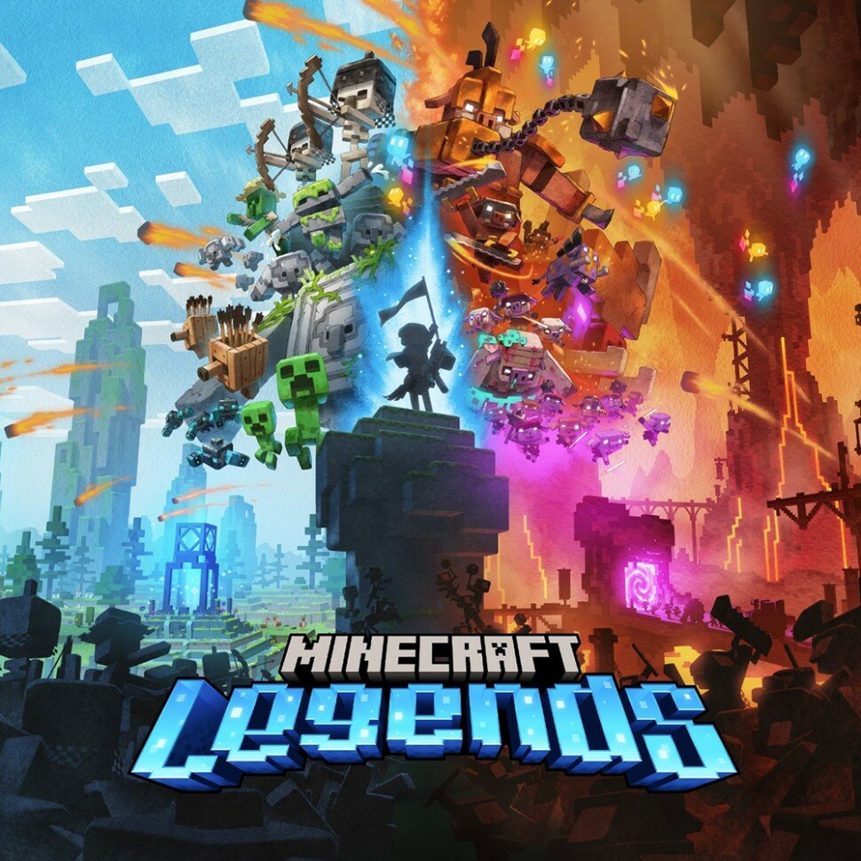 Игра Minecraft Legends Xbox One, Xbox Series S, Xbox Series X цифровой ключ
