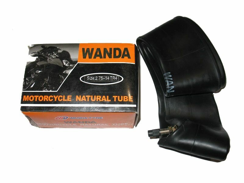 Камера Wanda 2.25/2,50-14 для питбайка, бутил, вентиль Tr4