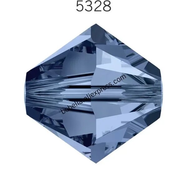 Сваровски XILION Биконические бусины Темно-синий, 6mm (5 pieces), Montana 207