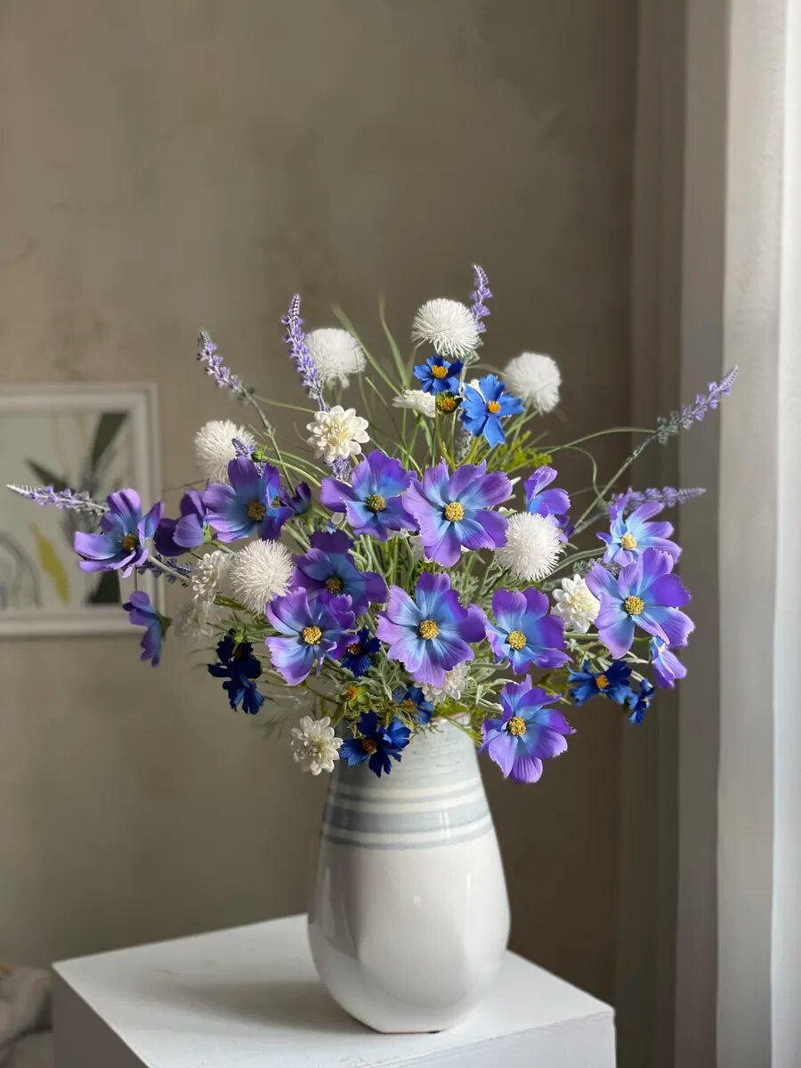 Искусственные цветы для декора