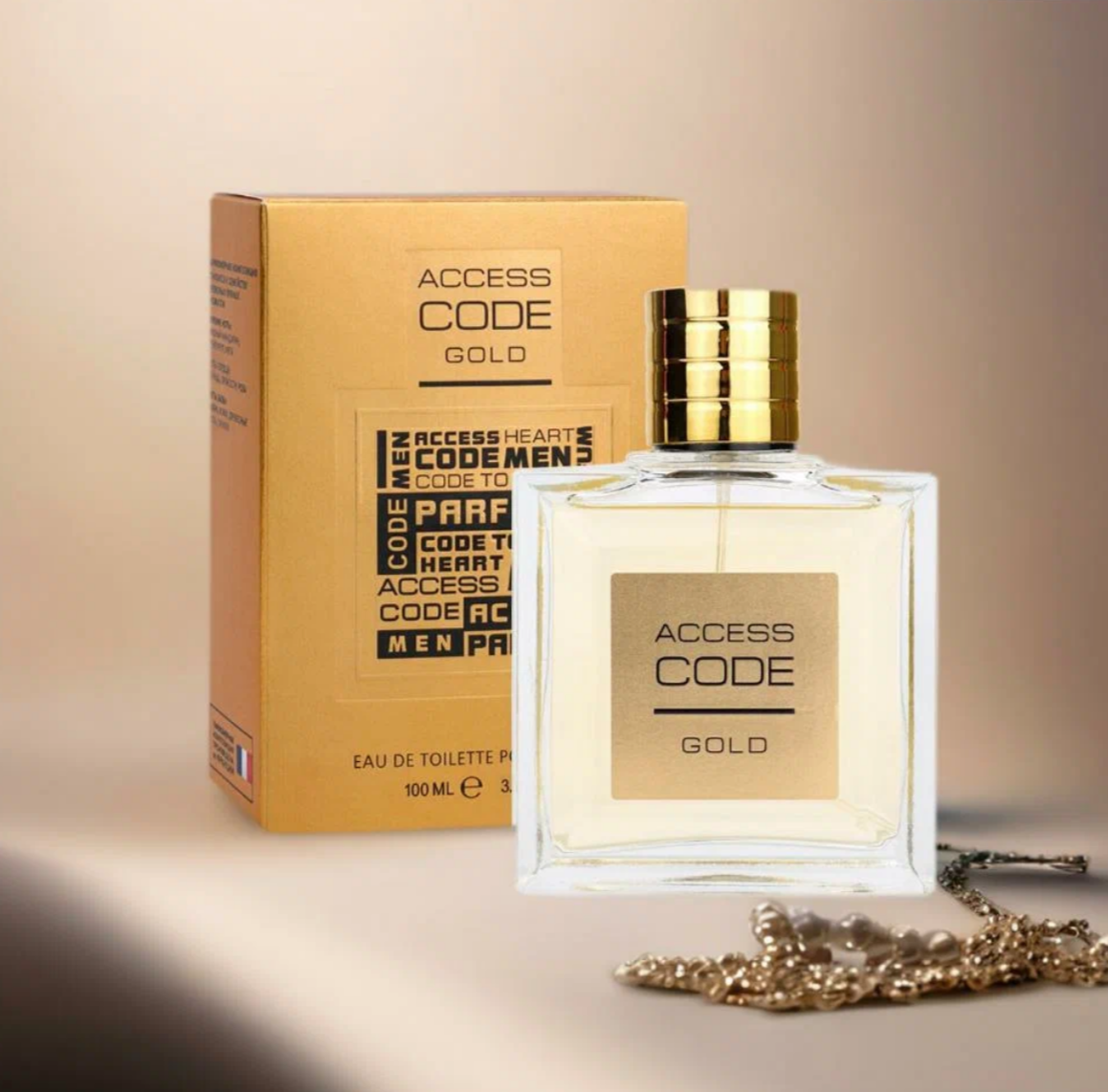 Delta parfum Вода туалетная мужская Access Code Gold, 100 мл