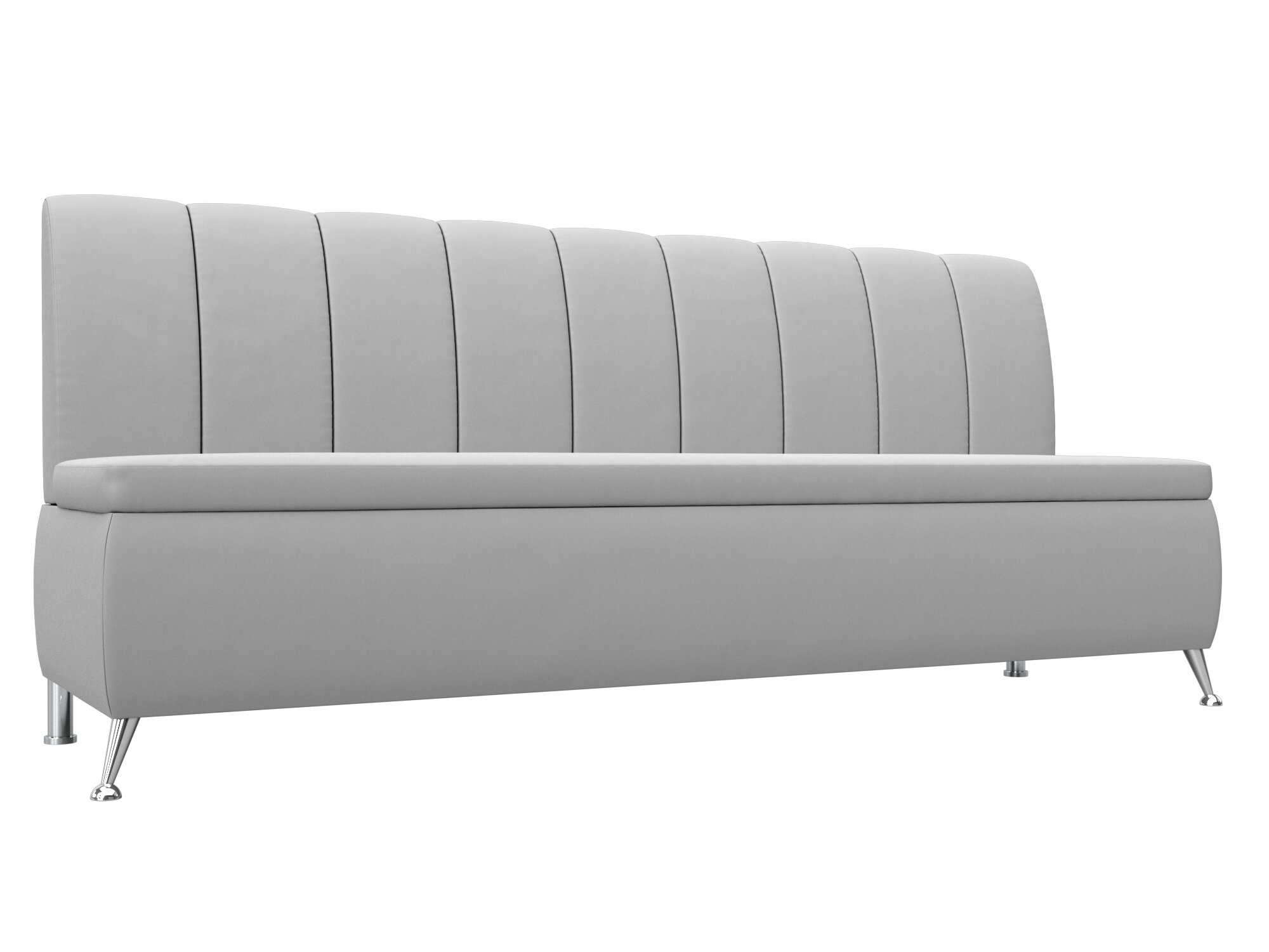 Кухонный прямой диван Кантри, Экокожа, Модель 100155