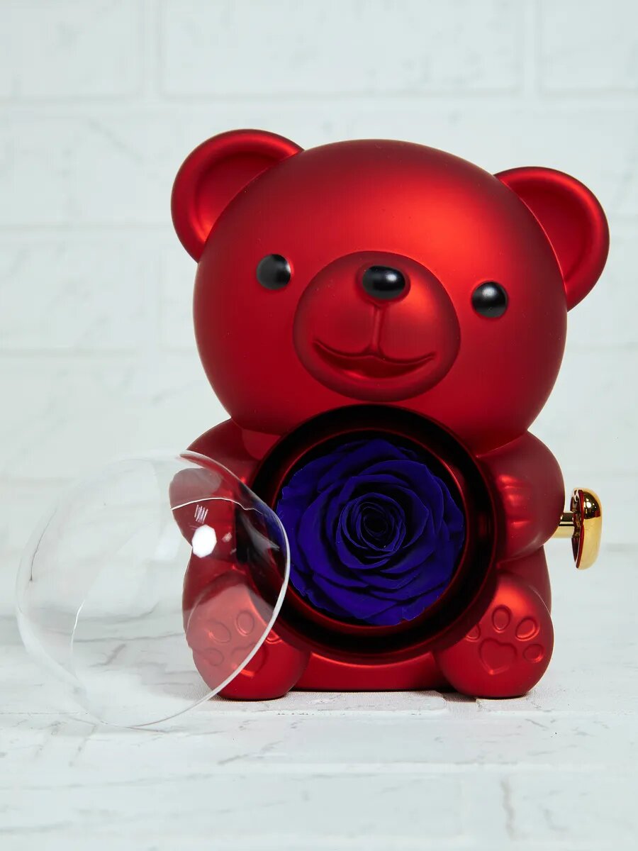 Стабилизированные цветы роза подарочный набор