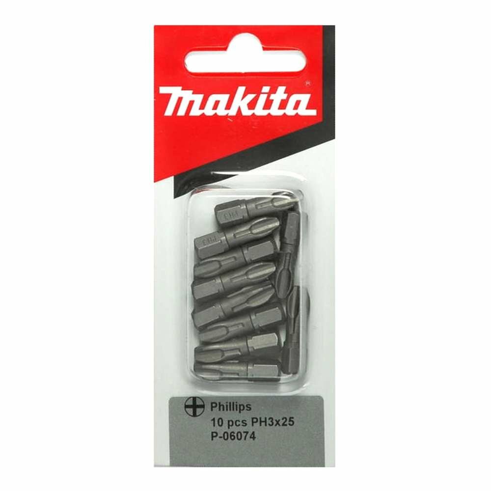 Бита Makita PH3, 25 мм, C-form, 10 шт.