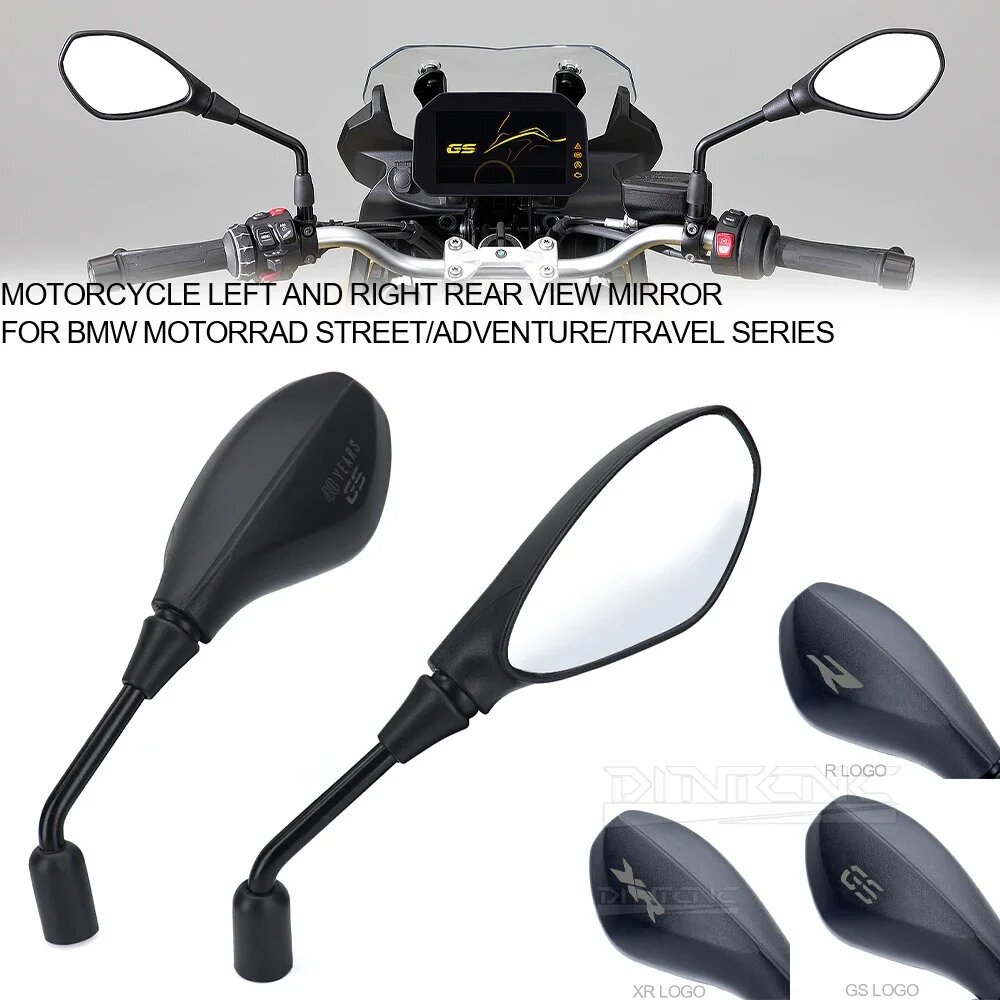 Мото зеркало заднего вида GS LOGO для BMW R1200/R1250GS