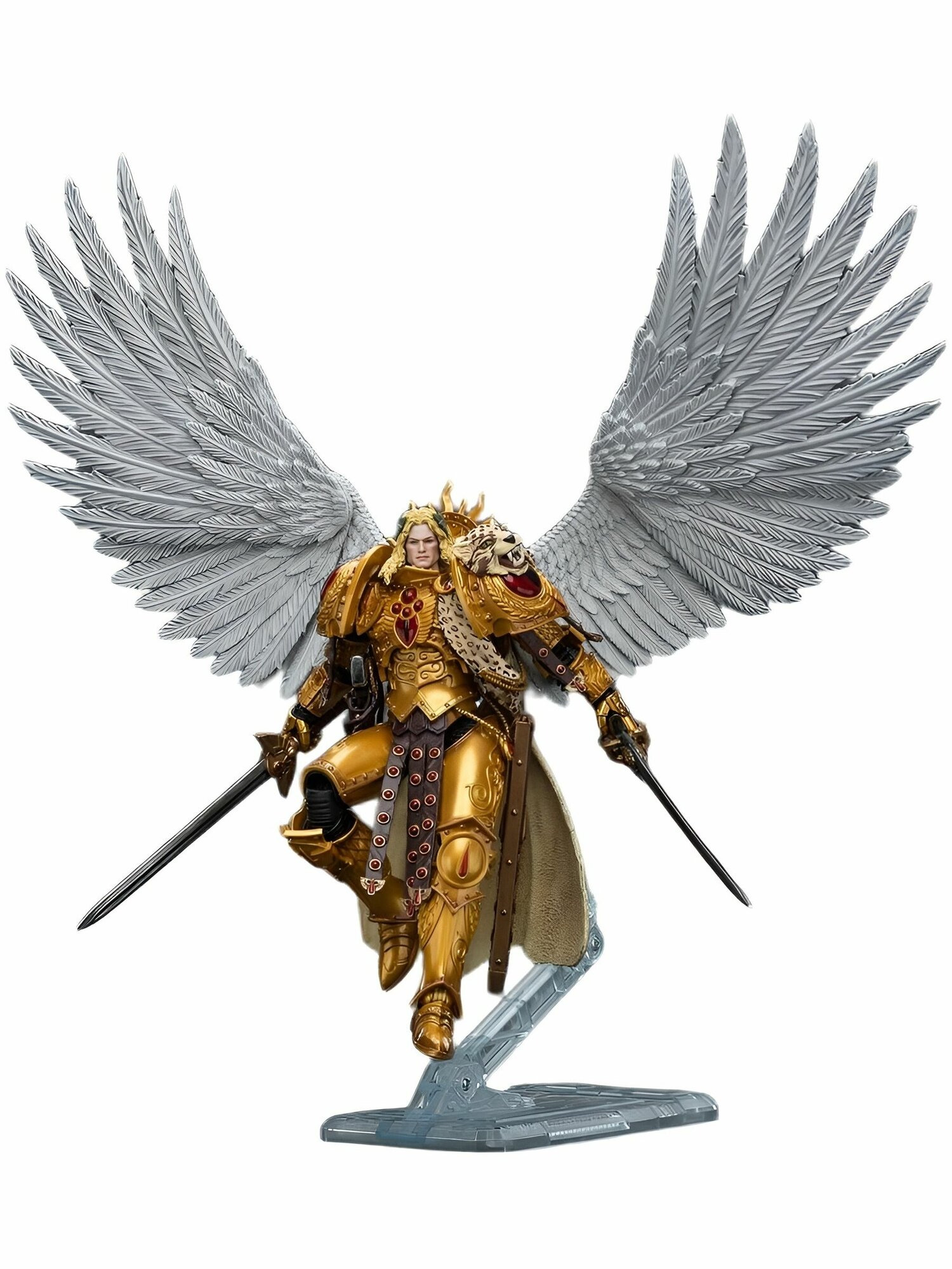 Подвижная фигурка JOYTOY Warhammer 40K Blood Angels Sanguinius Primarch of the IXth Legion коллекция игрушек