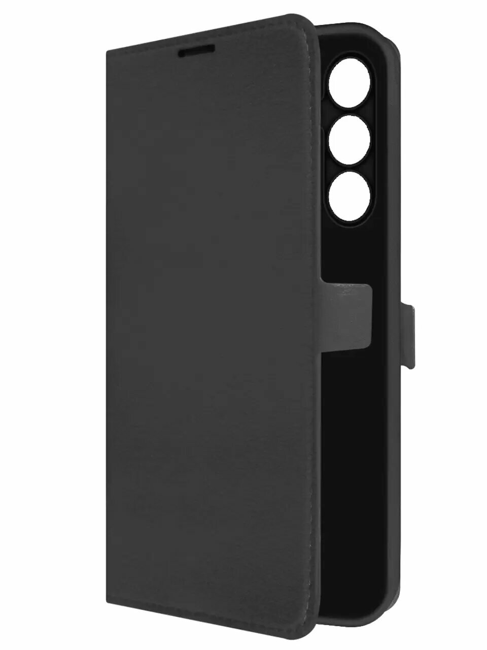 Чехол-книжка KRUTOFF Eco Book для Samsung Galaxy A16 черный (576885)