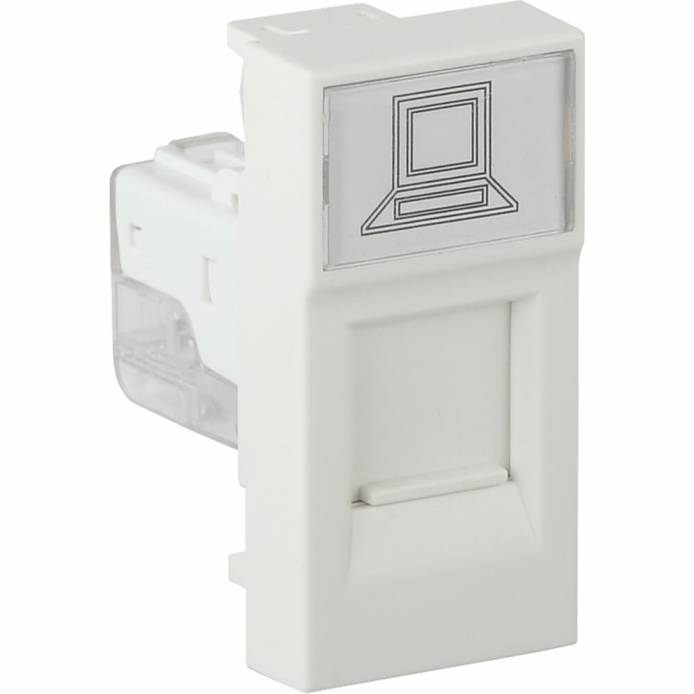 Модульная компьютерная розетка Рувинил АДЛ 13-902