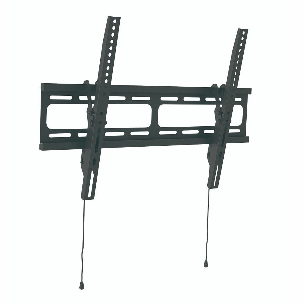 Wize Крепеж WT55 для 32" - 80" LCD телевизоров, VESA 600x400, угол наклона 3 - 12 , расстояние от стены 4 см, до 45 кг, черн, розн. упаковка