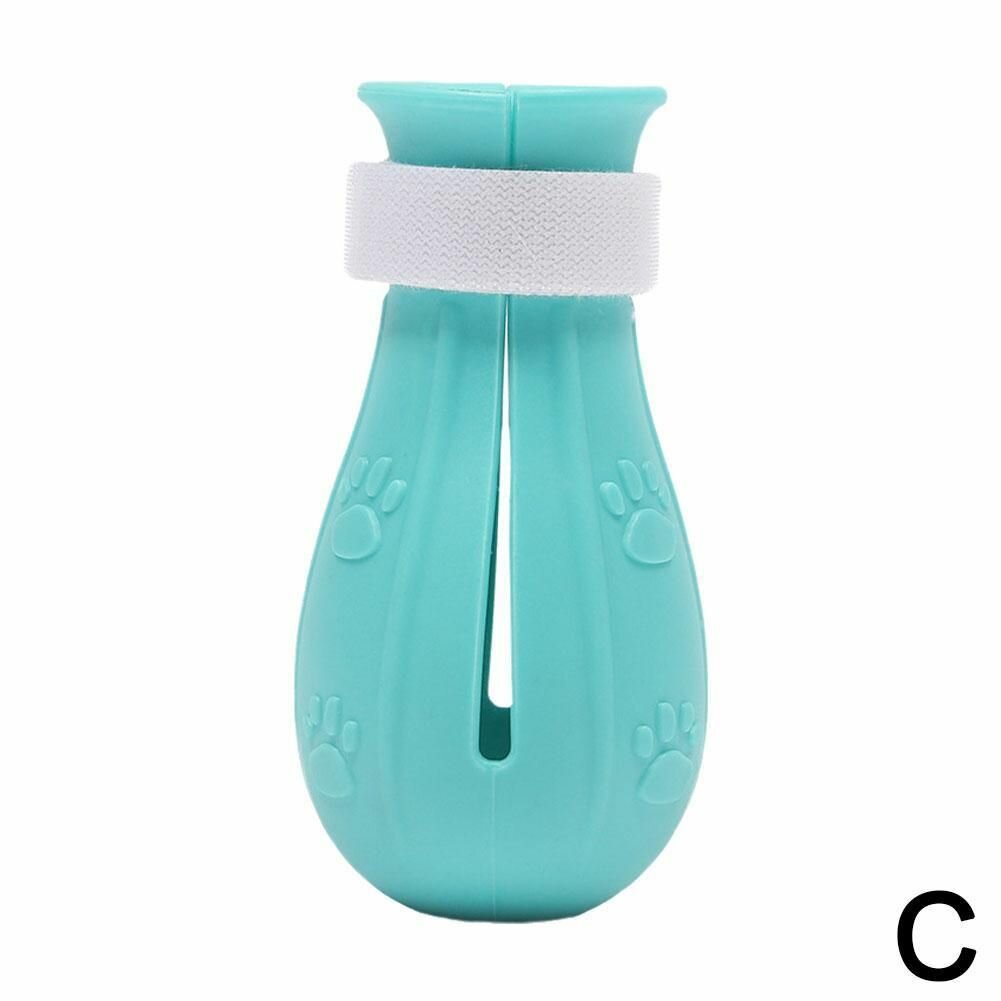 4шт. Антицарапки для кошек/ Защита от царапин во время груминга купания/ Мягкие силиконовые чехлы для кошачьих лап