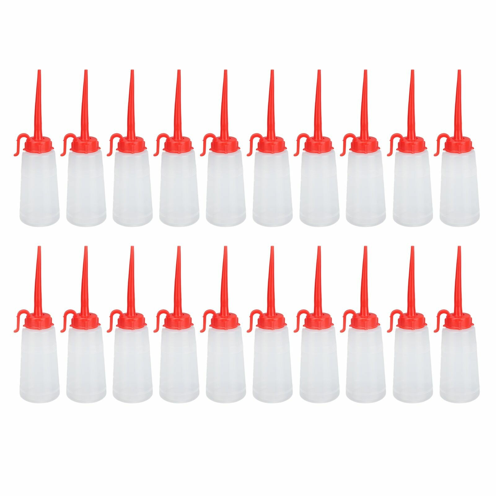 20 шт. масленка для швейных машин 160 мл пластик без запаха с хорошей герметичностью бутылка масла для швейных машин с красным длинным носиком
