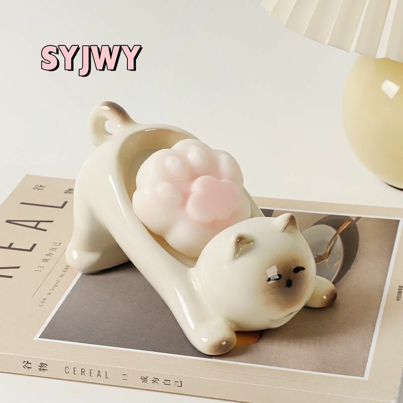 Мыльница SYJWY Hite-175, керамика, высота 9 см, длина 17,5 см, ширина 10 см, белая