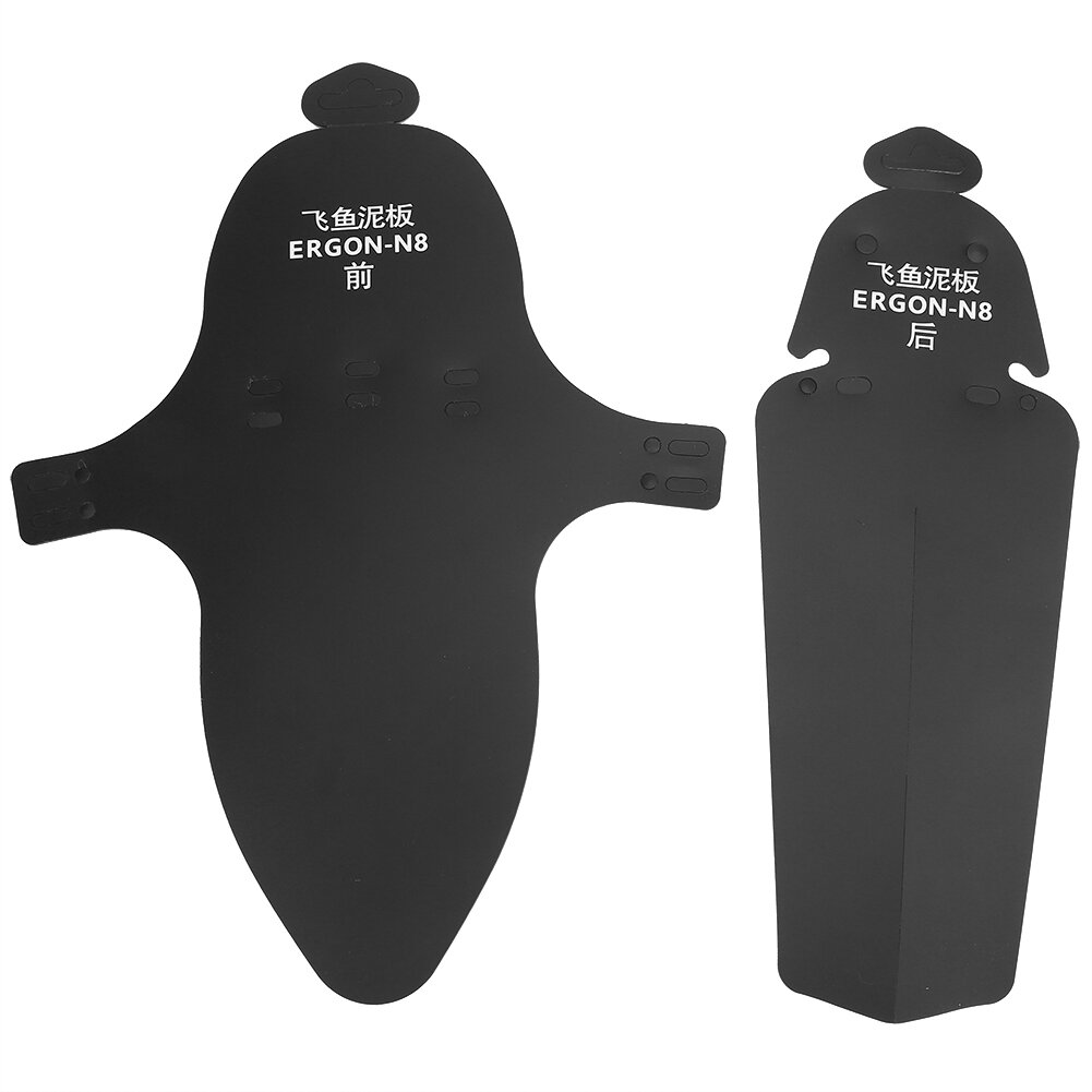 Пластиковые крылья для переднего и заднего колеса шоссейного горного велосипеда (с логотипом)