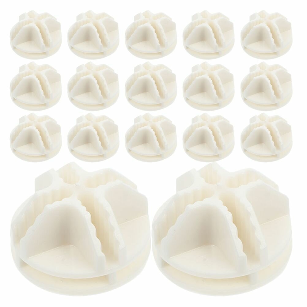 Модульные коннекторы с фиксатором, идеально для создания конструкций различного назначения, количество 20 шт