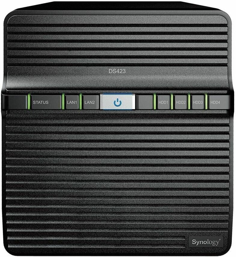 Synology DS423 NAS сервер сетевое хранилище — фото 1