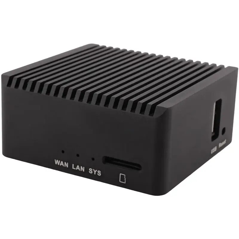 Мини-маршрутизатор Nanopi R2S металлический