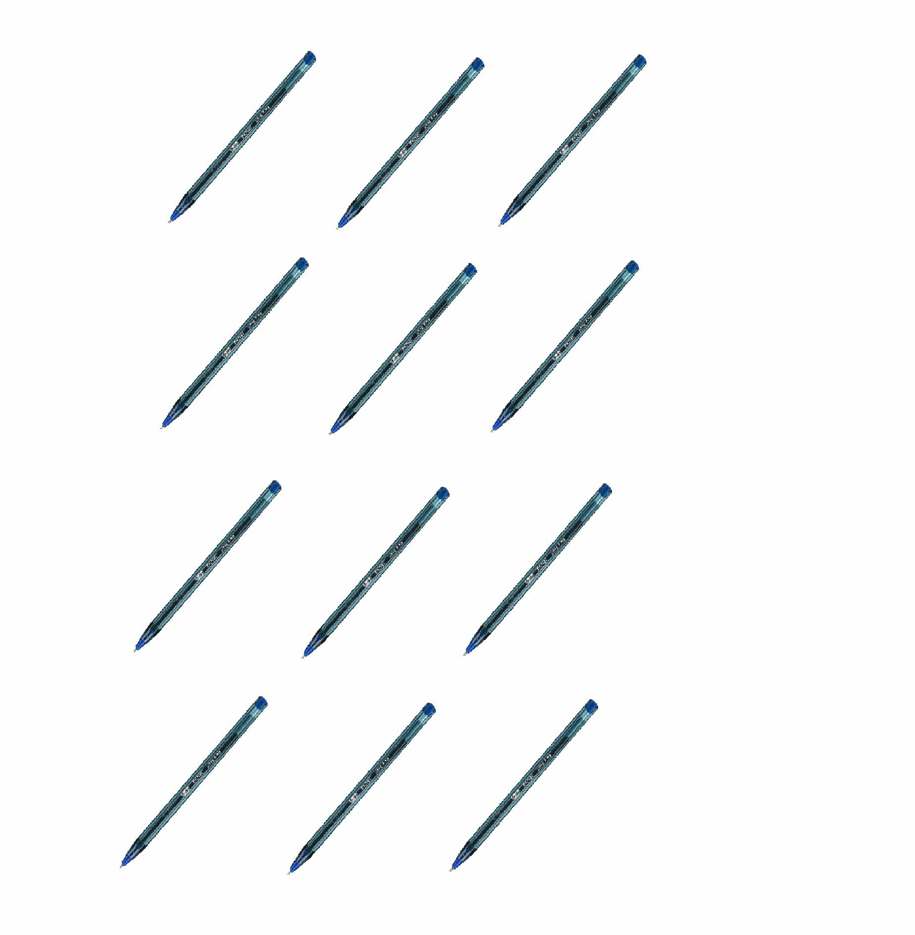 Bic Ручка шариковая неавтоматическая Cristal Exact, стержень синий, 12 уп