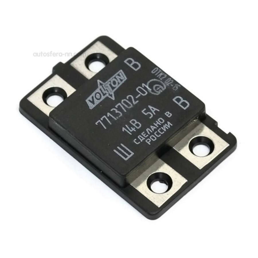 VOLTON VLT771370201 Реле (регулятор напряжения) Г-3302, УАЗ, ПАЗ. ЛиАЗ, Москвич (Я112А, 41.3702) VOLTON