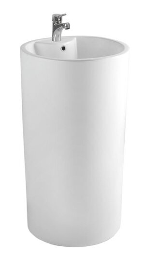 Напольная раковина Gid Nb135 44х46х82 белая 81102