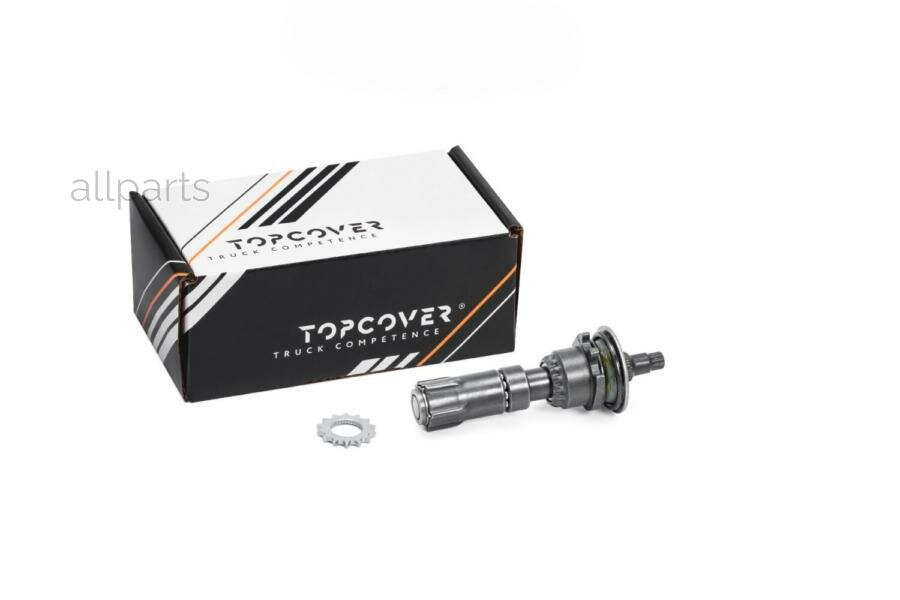 TOPCOVER T08739036 Ремкомплект тормозной скобы KNORR вал подводки большой в сборе