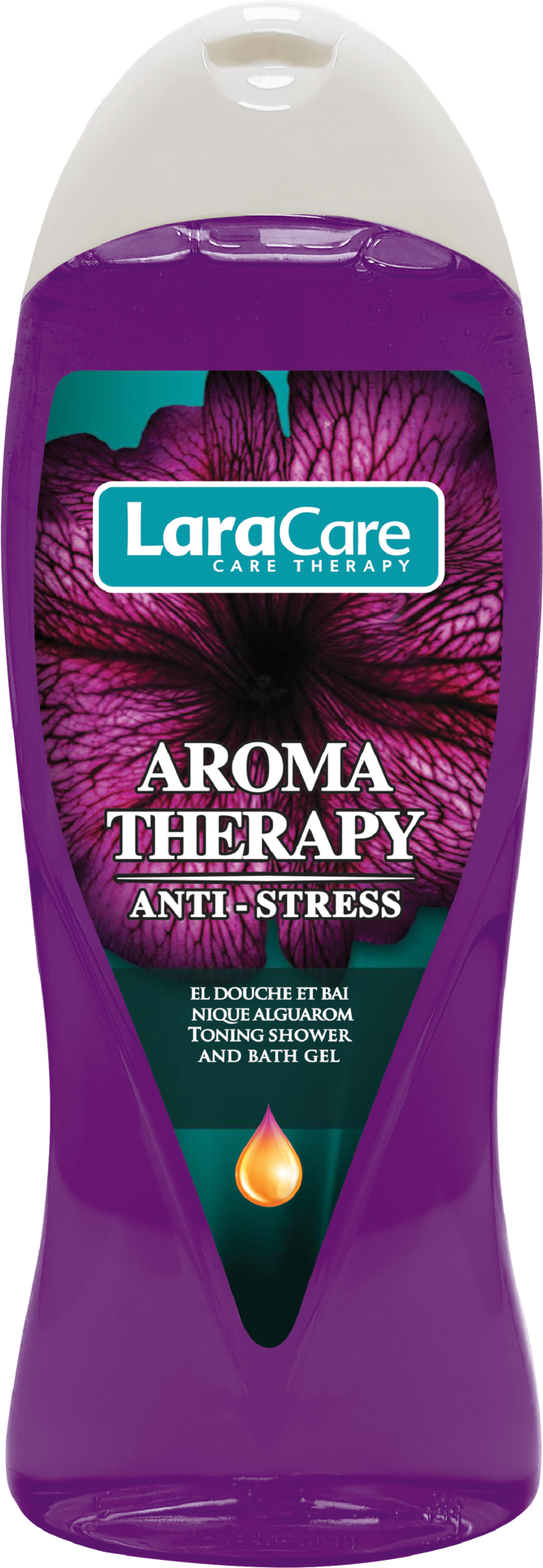 Гель для душа LARA 500 мл. Ароматерапия