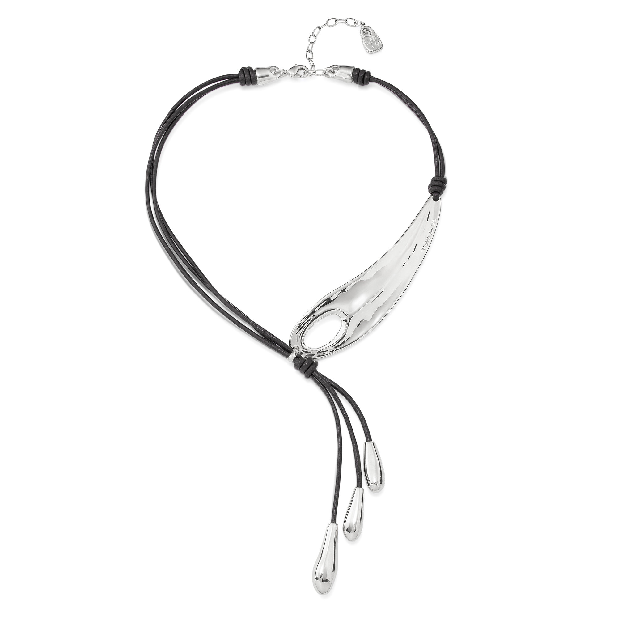 Колье, кожа