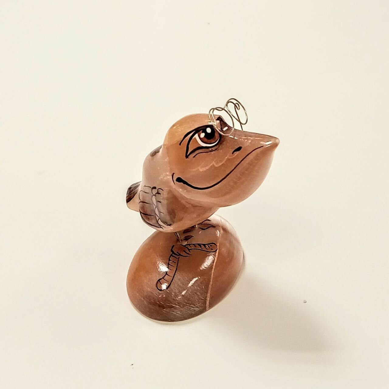 Фигурка "Ворон ученый" из селенита