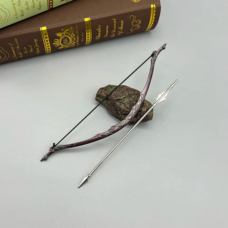Металлический брелок лук Галаддрима Леголас 18 см Bow of the Galadhrim