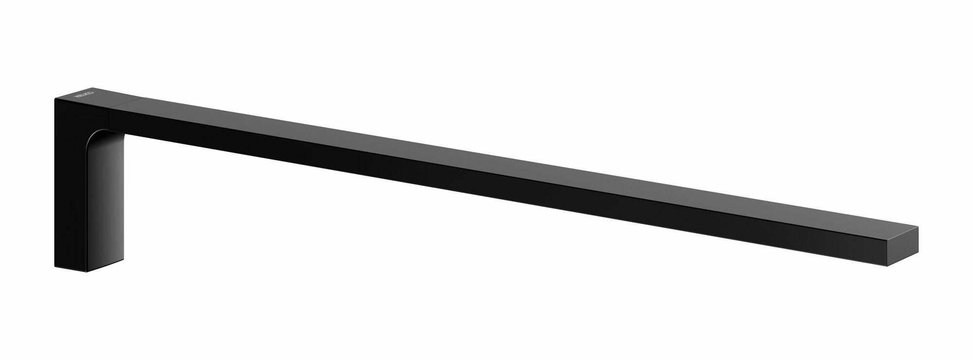 Полотенцедержатель Keuco Edition 11, 450мм, одинарный, неповоротный, чёрный матовый 11120 370000