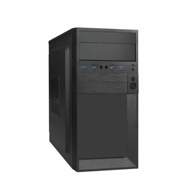 Компьютерный корпус ExeGate BAA-105U4-01-AA500 (EX291153RUS) черный - Mini Tower, Micro-ATX, Mini-ITX, USB 3.2 Gen 1 Type-A