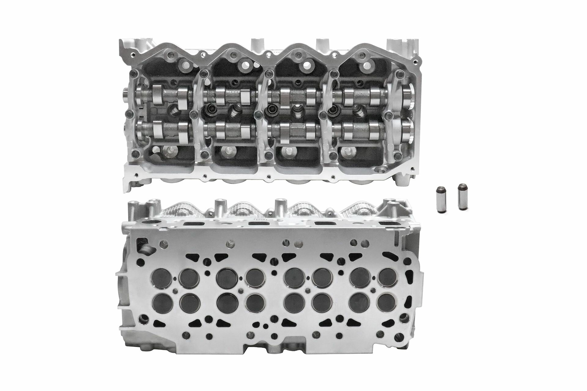 Головка блока с распредвалами и клапанами NISSAN