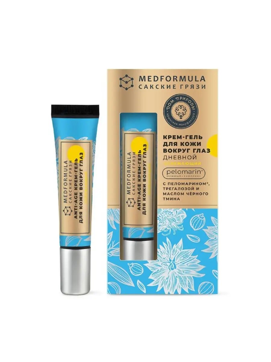 Крем-гель для кожи вокруг глаз Освежающий дневной Anti-age