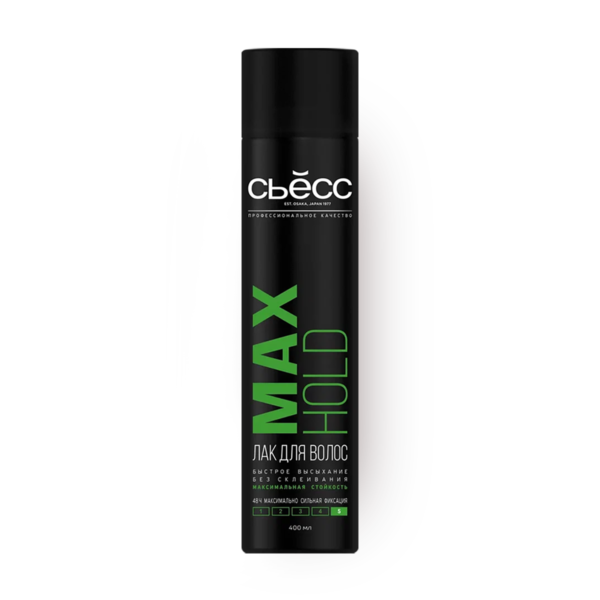 Лак для волос Сьёсс MAX HOLD, экстрасильная фиксация, для всех типов волос, 400 мл