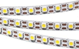 056-LR12-5050-72SMD-IP33-LUX-Cx1-WW Warm 2800k 16W-1300Lm/m (5000х10х2мм, режется кратно 1 светодиоду), Светодиодная лен