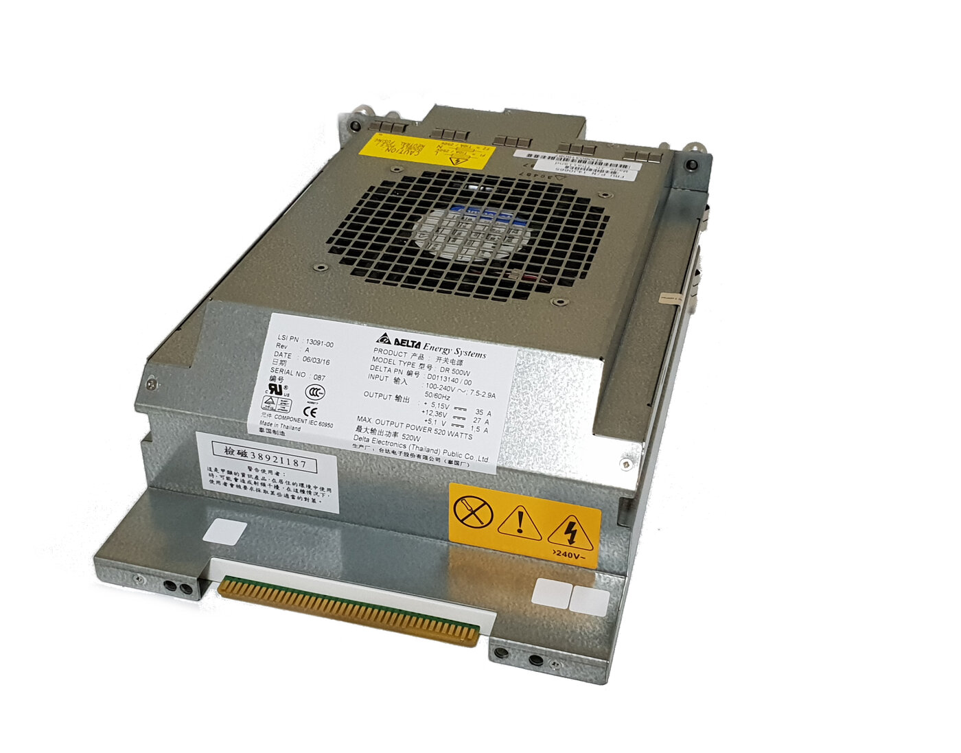 Блок питания Delta 520W Power Supply Storage Exp Unit DR500W D0113140/00