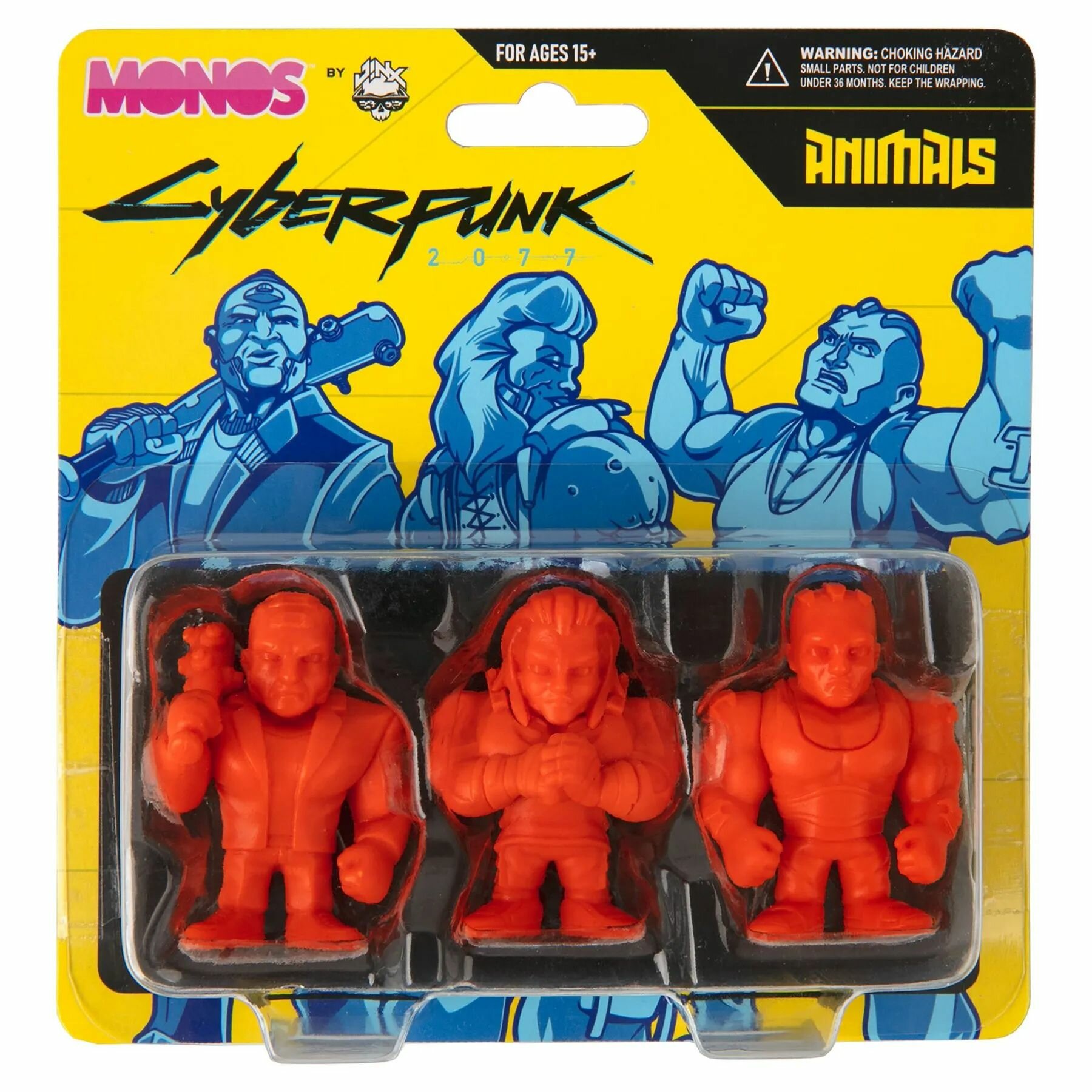 Набор фигурок Cyberpunk 2077 "ANIMALS", 5 см, MONOS