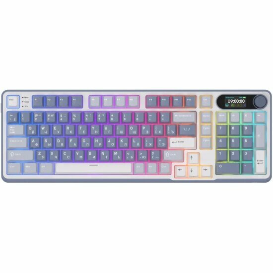 Клавиатура механическая Royal Kludge RK-S98 Ocean Blue (switch RK Brown)