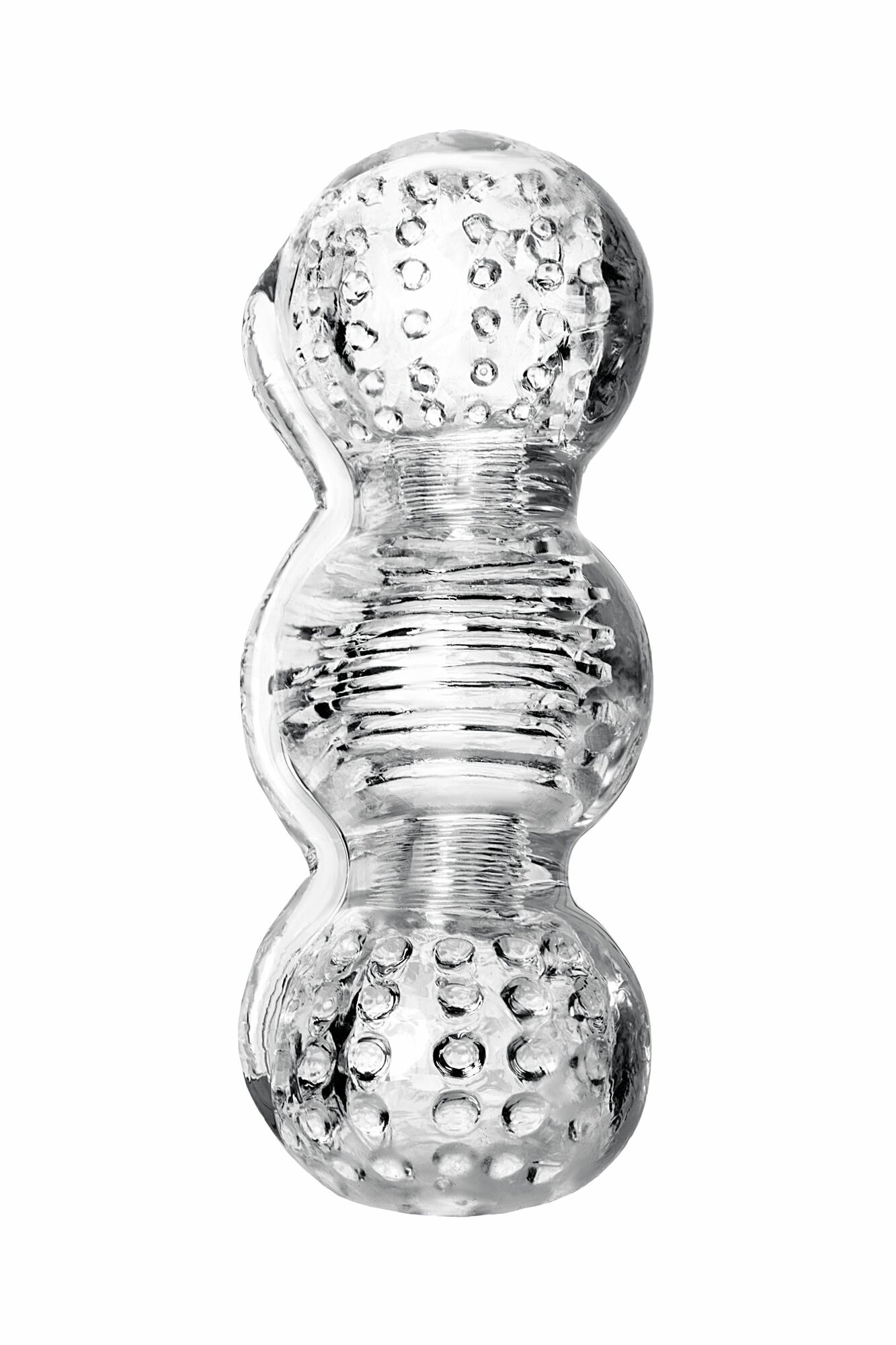 Мастурбатор нереалистичный Lingam by TOYFA Rashmi, TPE, прозрачный, 15,5 см Toyfa Мастурбатор нереалистичный Lingam by TOYFA Rashmi, TPE, прозрачный, 15,5 см