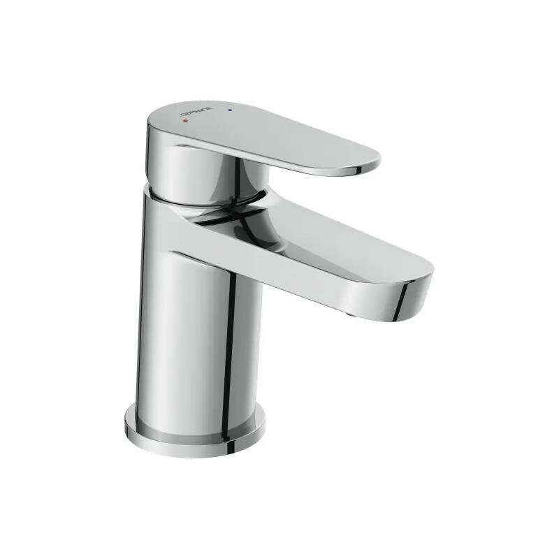 Смеситель для раковины Cersanit Lara однорычажный низкий цвет хром