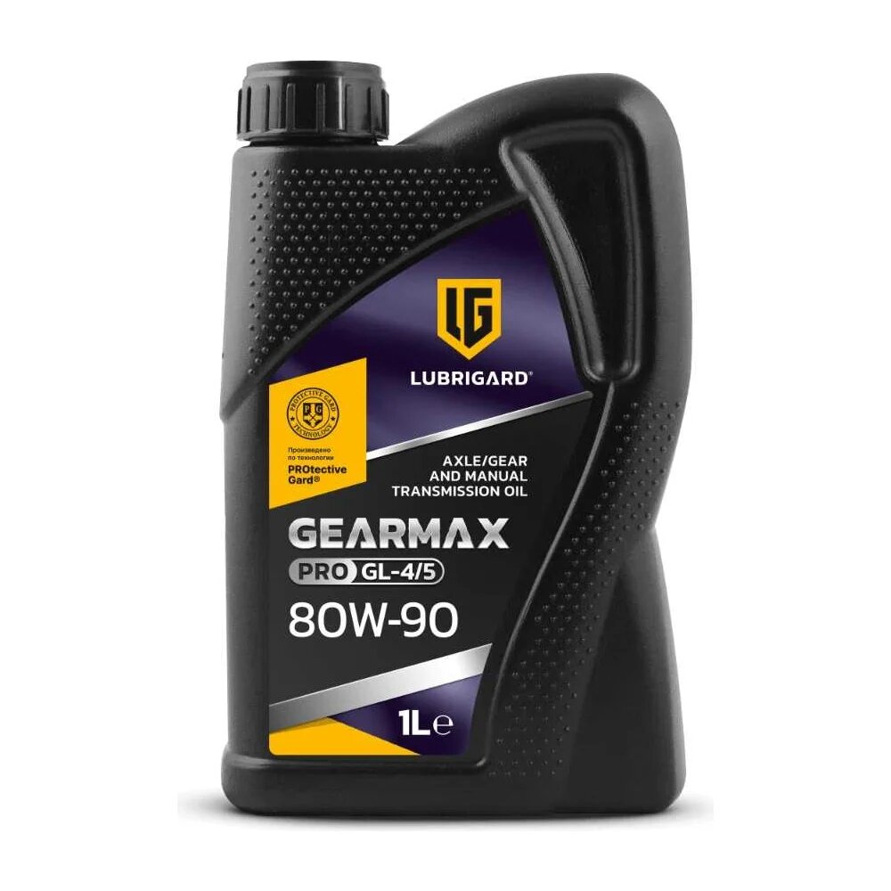 Трансмиссионное масло Lubrigard GEARMAX PRO GL-4/5, 80W-90 LGPGRM458090TC12, мкпп