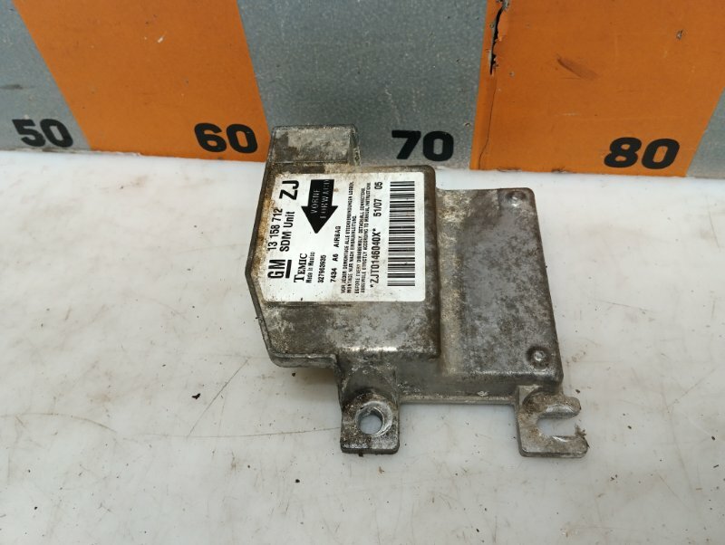 Б/У блок SRS, аир баг, Опель Мерива А Блок управления AIR BAG Opel Meriva 2008 A, X1 287806 OPEL арт. 13158712