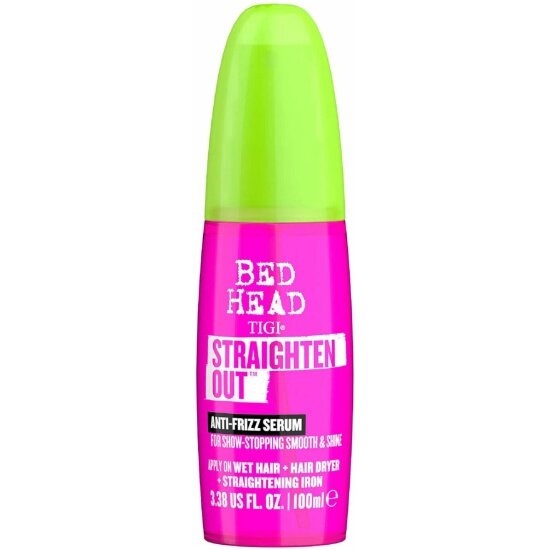 Термоактивная разглаживающая сыворотка для волос Tigi Bed Head Straighten Out Serum, 100 мл