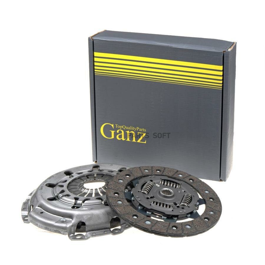 GANZ GIE36018 Сцепление в сборе (без подшипника) FORD FOCUS 1/2 1.6/1.8L 16кл.