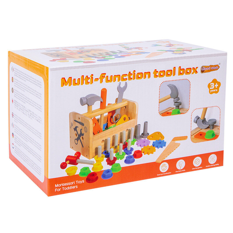 Набор инструментов "ММ-38", для детей, деревянный, 1,2 кг