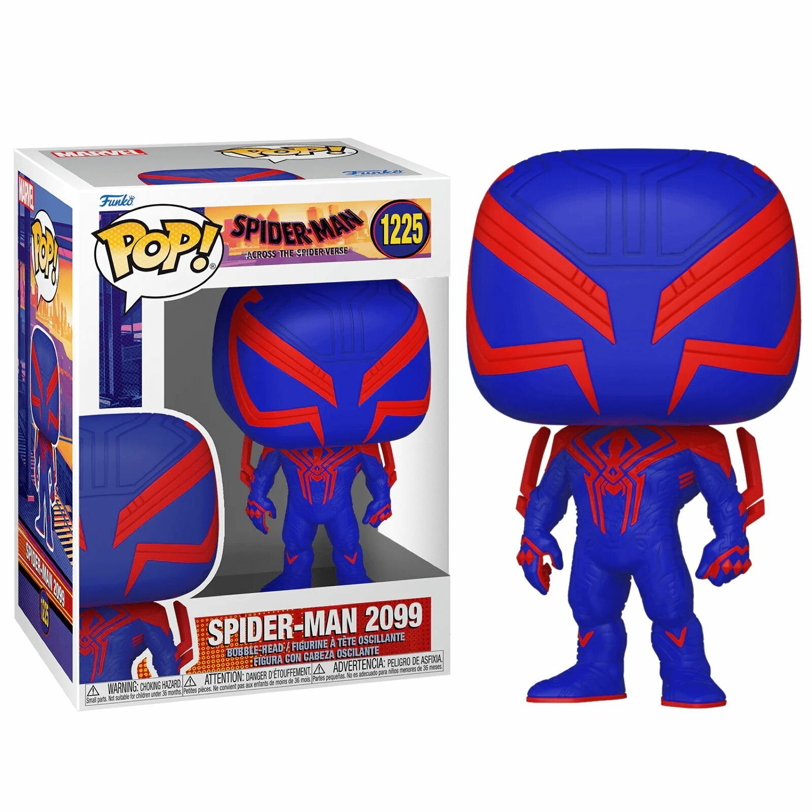 Фигурка Funko Pop! Spider-Man 2099 (Фанко Поп Человек-Паук 2099 из мультфильма Человек-Паук: Паутина вселенных))