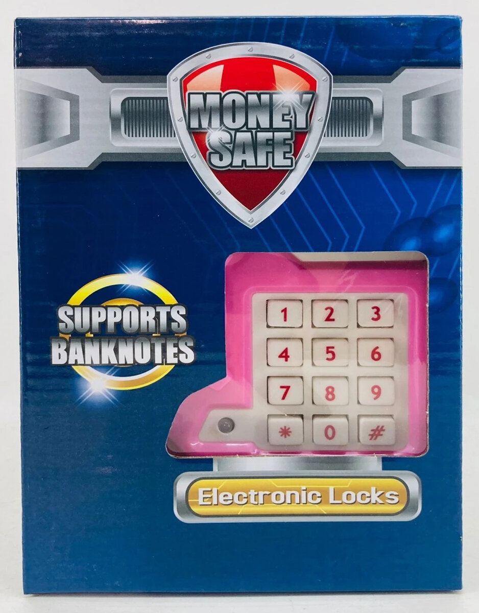 Копилка Сейф WF-3001 SAFE MONEY 14*20*13 см