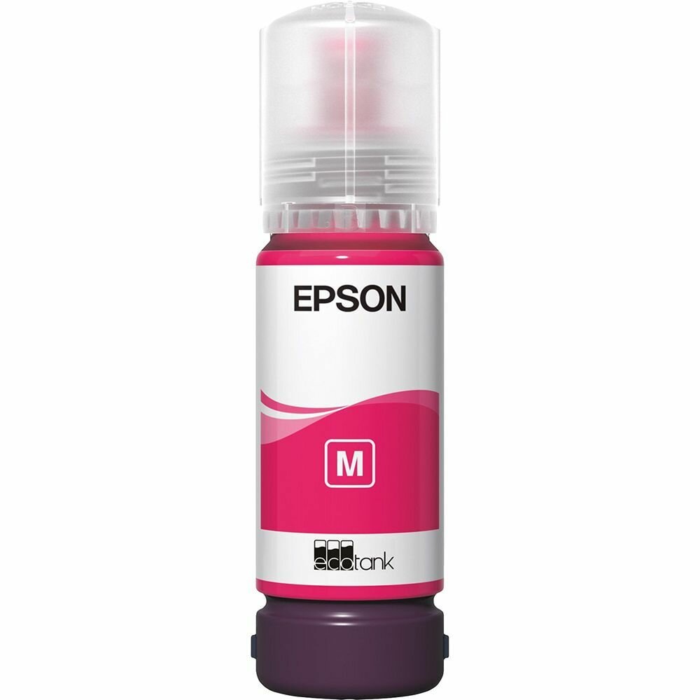 Чернила EPSON 108 Magenta (C13T09C34A), официальная гарантия