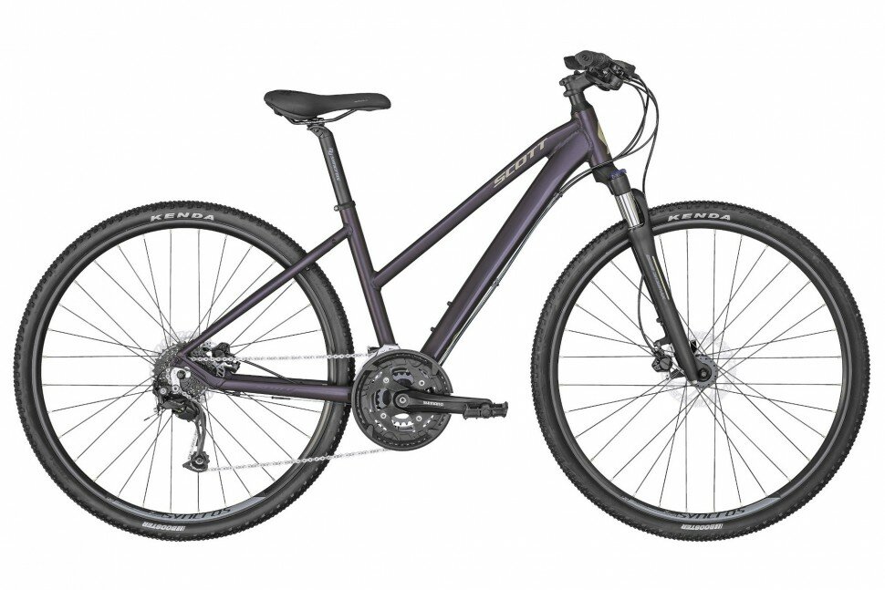 Городской велосипед SCOTT Sub Cross 30 Lady Фиолетовый M