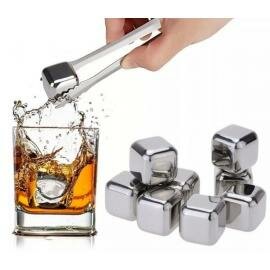 Стальные кубики для охлаждения напитков. "Вечный лед" 8 шт