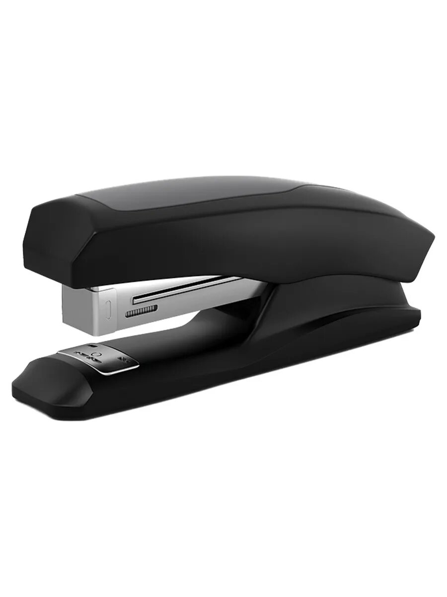 Степлер №24/6 ERICH KRAUSE "Elegance", до 30 листов, с резиновой накладкой, черный